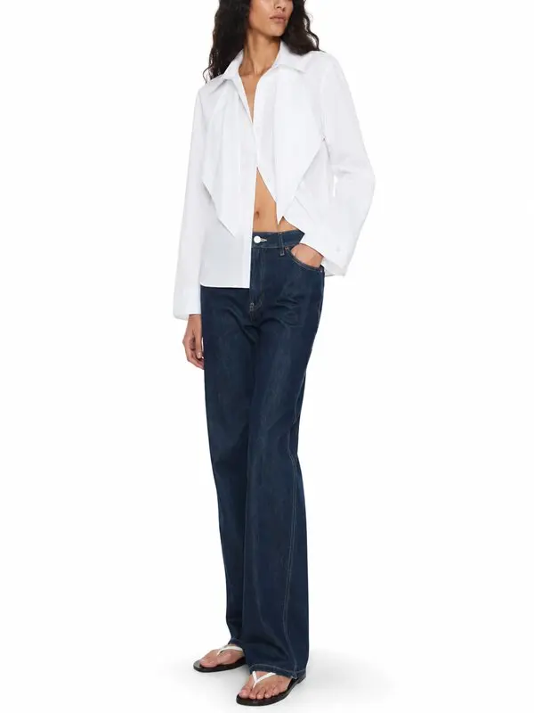 Tory Burch Cotton Tunic With Bow Detail - White