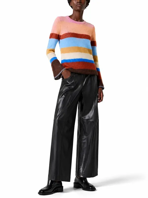 Paul Smith Striped Mohair Blend Sweater - Multicolour