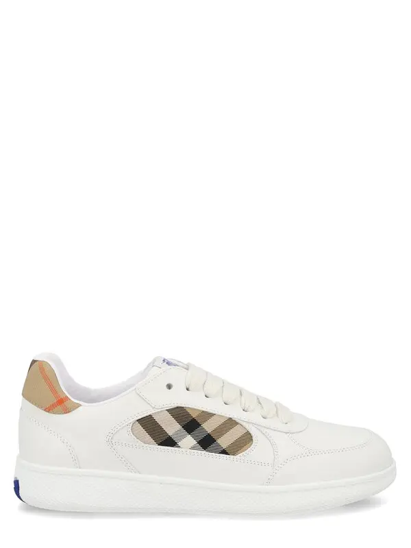 Burberry Sneaker "terrace" Con Dettagli Check