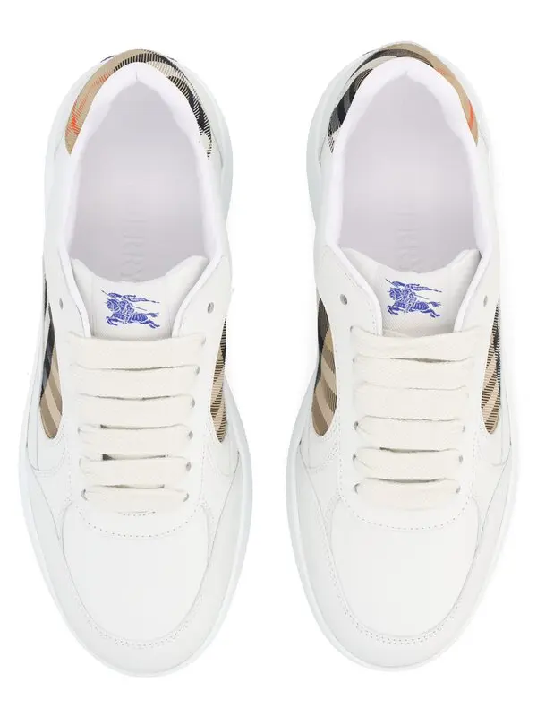 Burberry Sneaker "terrace" Con Dettagli Check