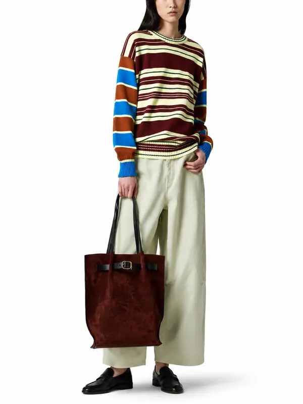 Paul Smith Striped Wool And Cotton Sweater - Multicolour
