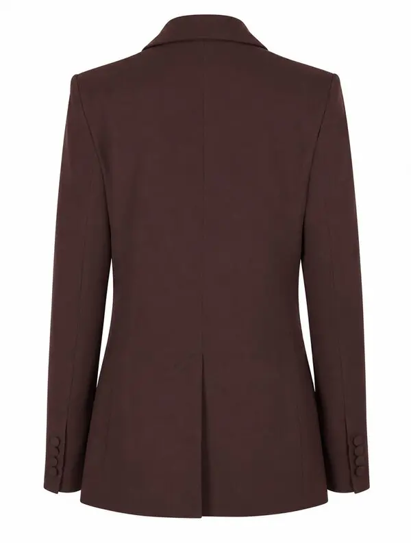 Max Mara Blazer Doppiopetto In Evenrs Satin