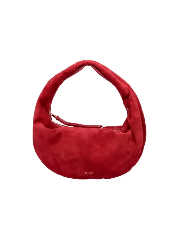 Khaite Calf Leather Shoulder Bag - Red