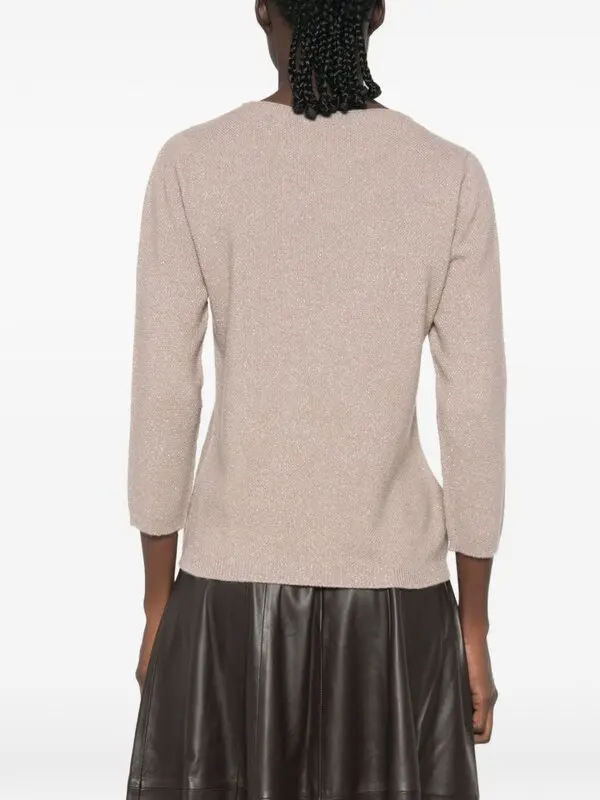 Fabiana Filippi Wool Blend Crewneck Sweater