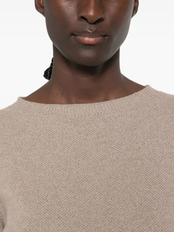 Fabiana Filippi Wool Blend Crewneck Sweater