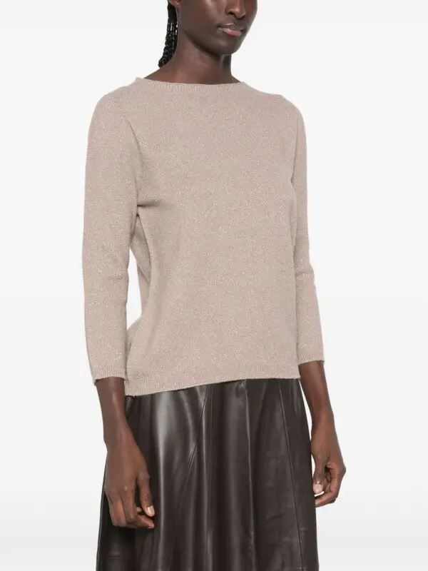 Fabiana Filippi Wool Blend Crewneck Sweater