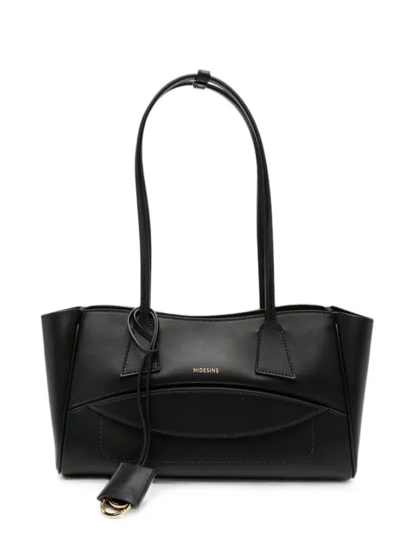 HIDESINS Shopper Small Leather Tote - Black