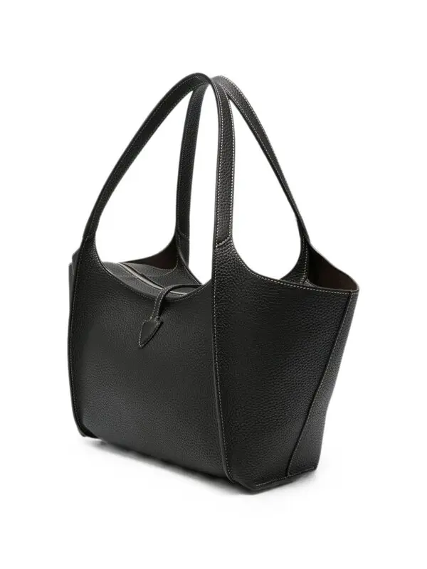 TOD'S T-timeless Small Leather Tote Bag - Black