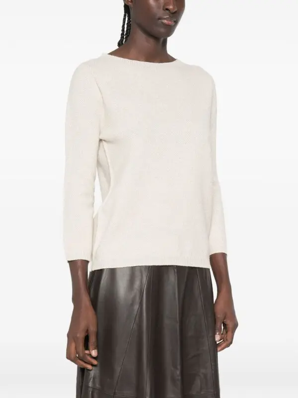 Fabiana Filippi Wool Blend Crewneck Sweater