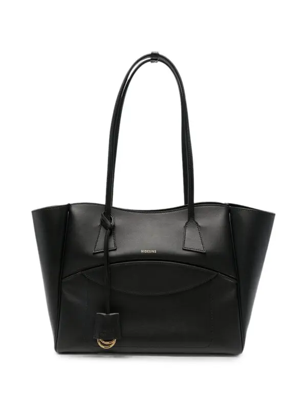 HIDESINS Leather Shopper Bag - Black
