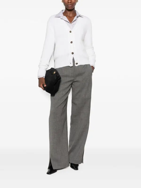BASE Wool V-necked Cardigan