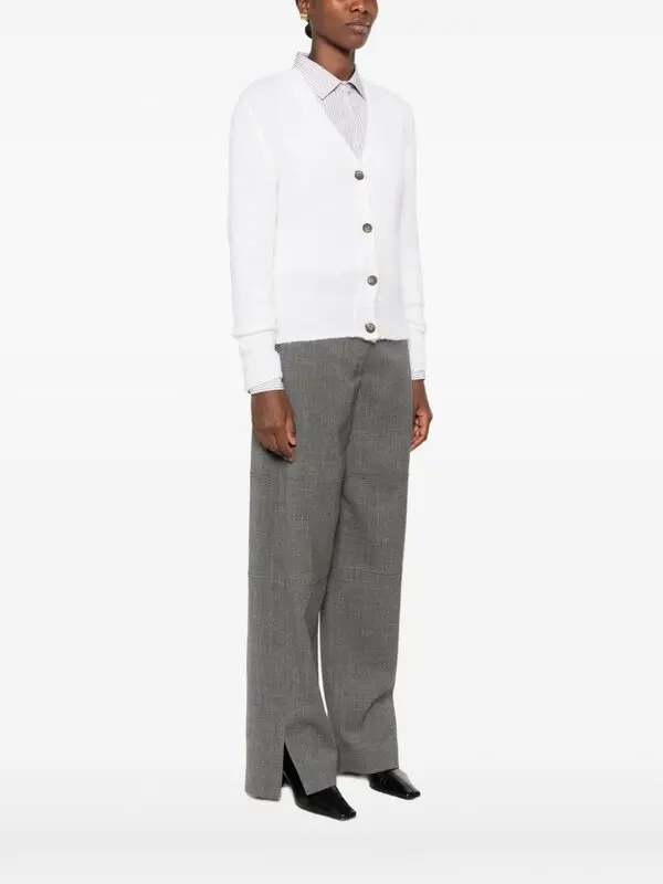 BASE Wool V-necked Cardigan