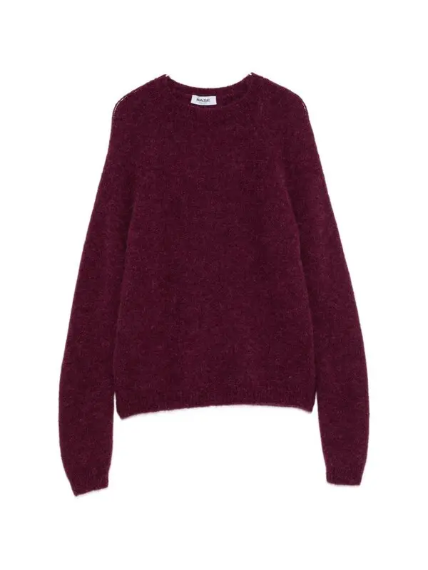 BASE Wool Crewneck Sweater - Purple