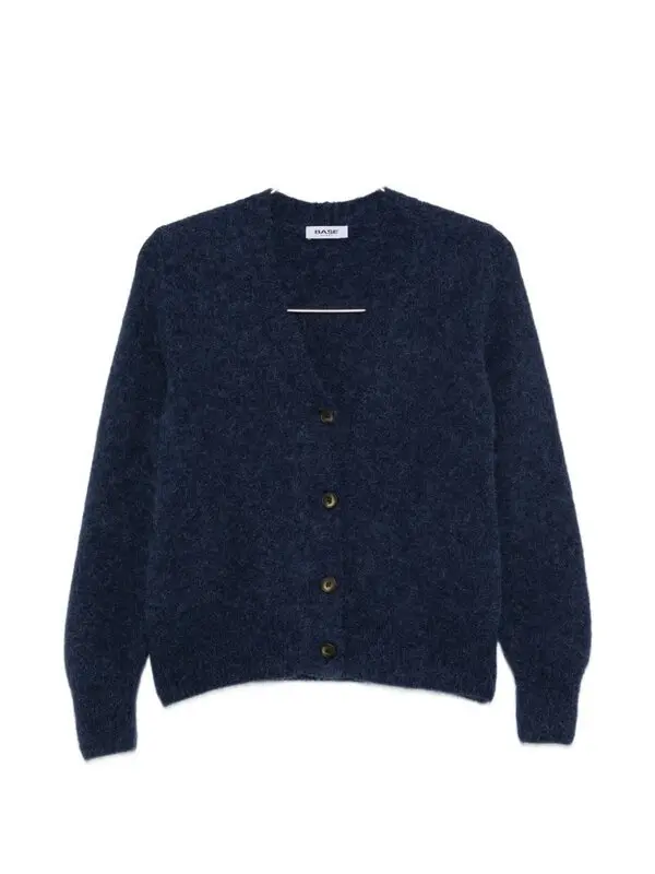 BASE Wool V-necked Cardigan
