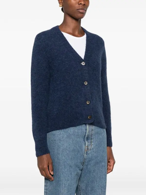BASE Wool V-necked Cardigan