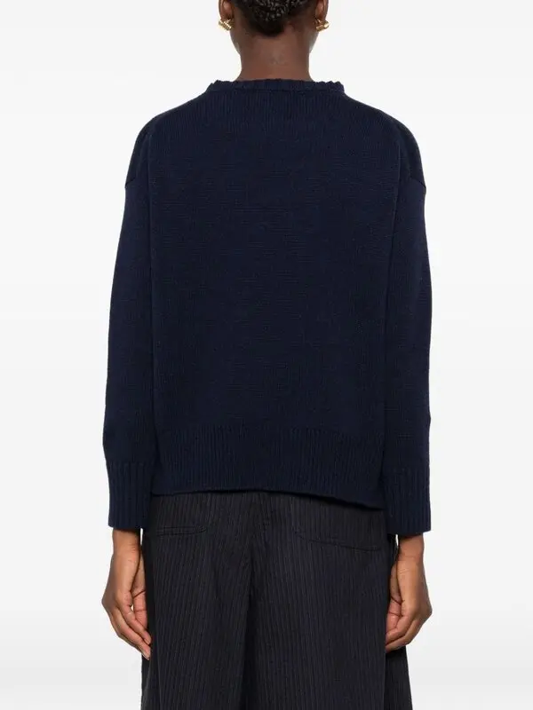 BASE Wool And Cashmere Crewneck Sweater