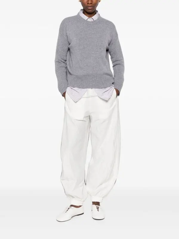 BASE Wool And Cashmere Crewneck Sweater