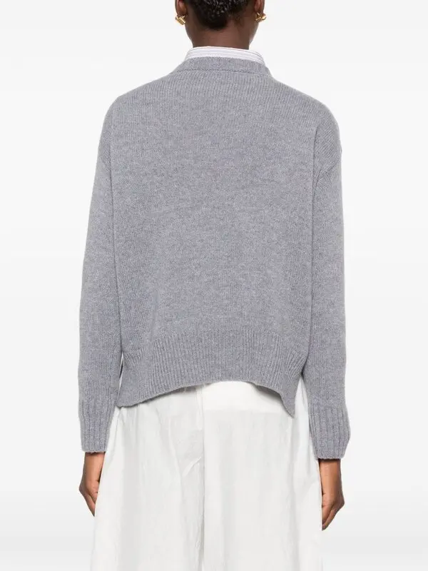 BASE Wool And Cashmere Crewneck Sweater