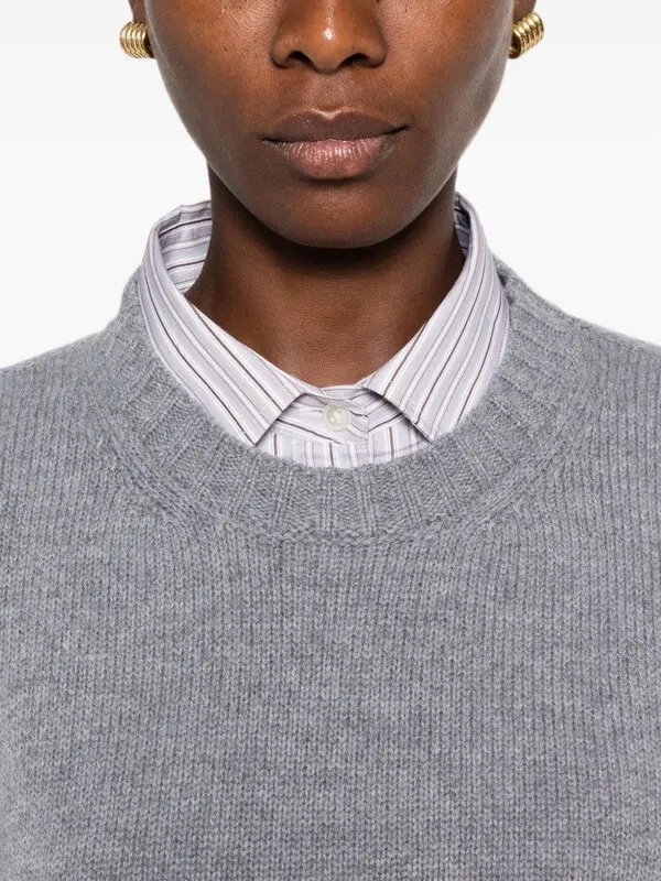 BASE Wool And Cashmere Crewneck Sweater