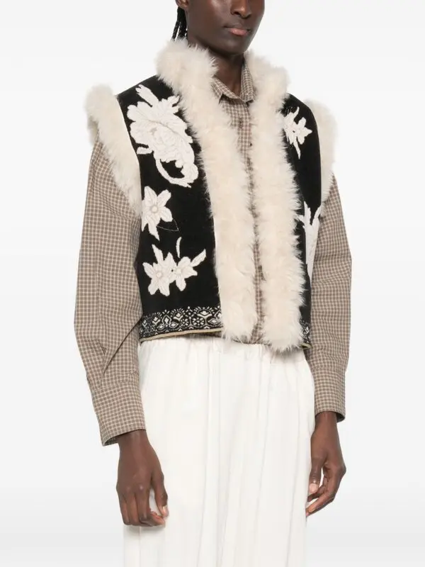 FORTE_FORTE Ecofur Details Vest