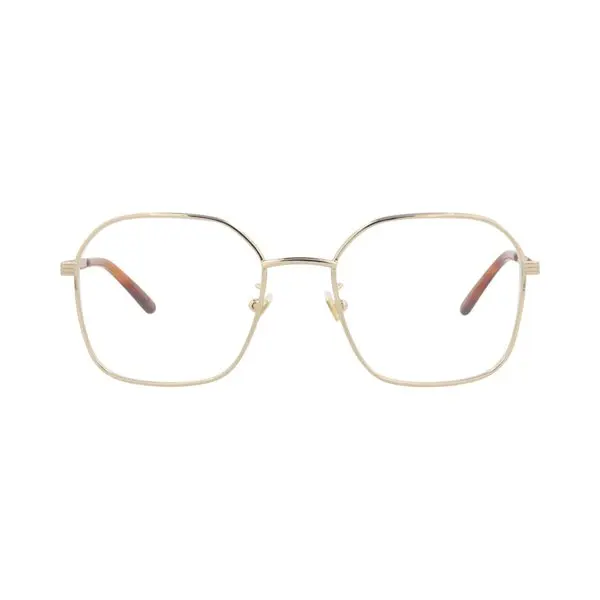 Gucci Square-frame Metal Optical Frames /transparent
