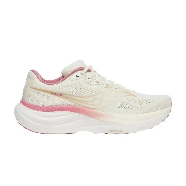 Saucony Wmns Ride 19 'vanilla Mauve - Tan