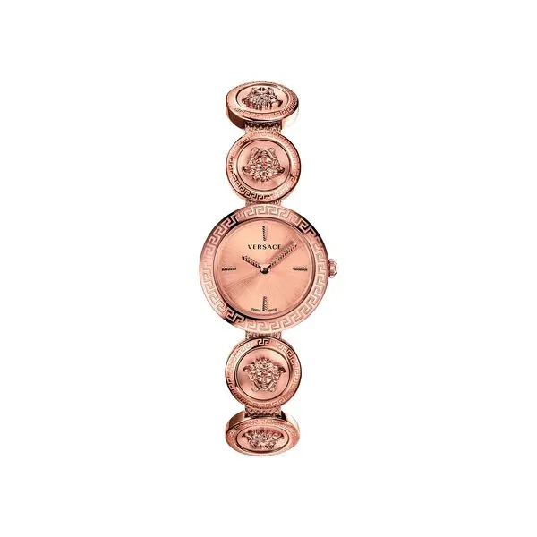 Versace Medusa Stud Icon Watch 'rose