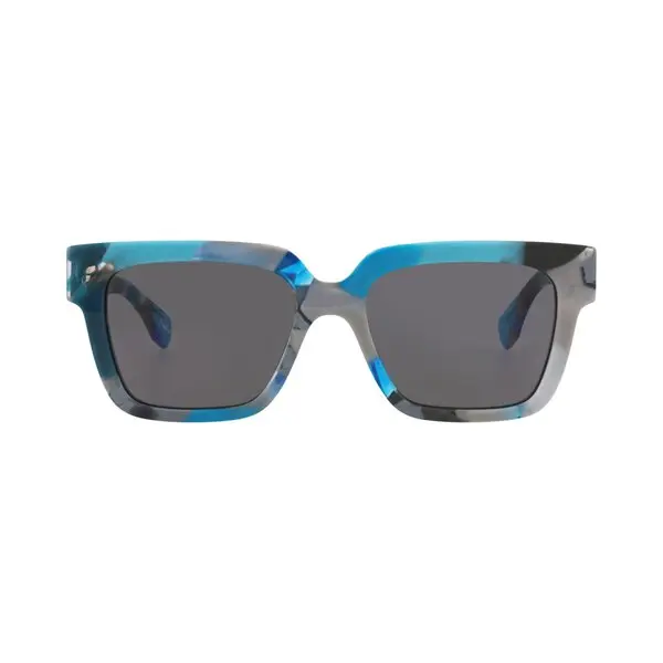 Gucci Square-frame Recycled Acetate Sunglasses /grey - Blue