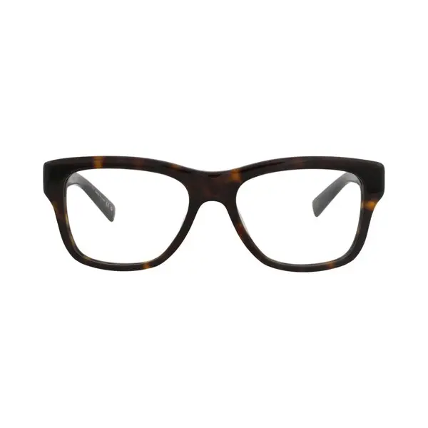 Saint Laurent Square-frame Recycled Acetate Optical Frames 'havana/transparent