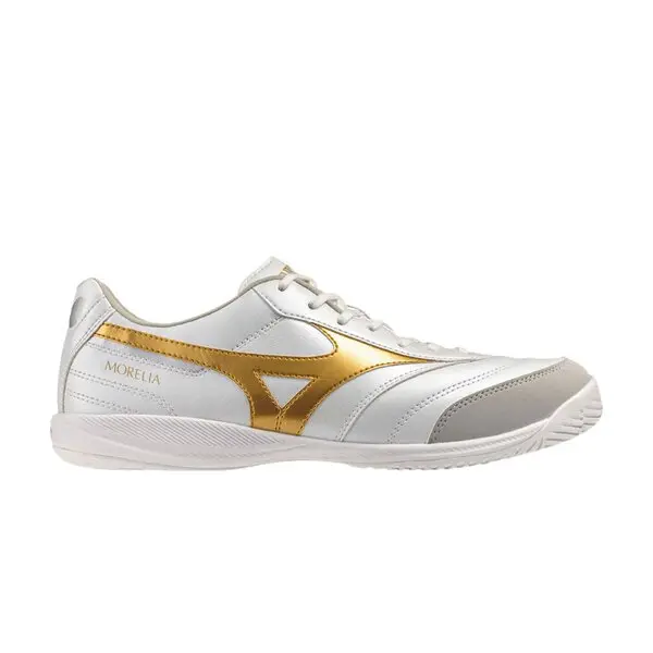 Mizuno Morelia Sala Pro In Gold - White