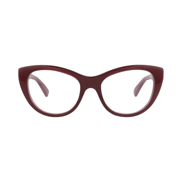 Gucci Cat Eye-frame Acetate Optical Frames 'burgundy/transparent