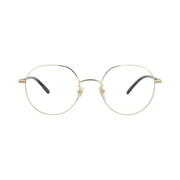 Gucci Round-frame Metal Optical Frames /havana/transparent - Gold