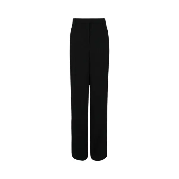 FERRAGAMO Creased Straight Leg Trousers