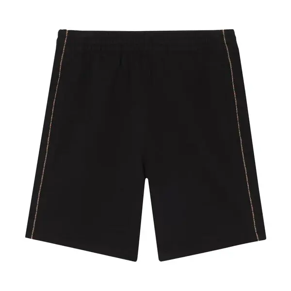 Burberry Shaun Check Piping Short - Black