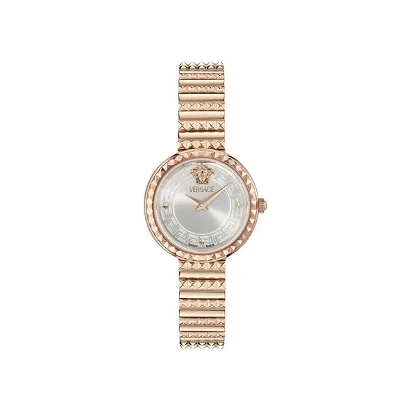 Versace Greca Goddess Petite Bracelet Watch 'rose - Gold