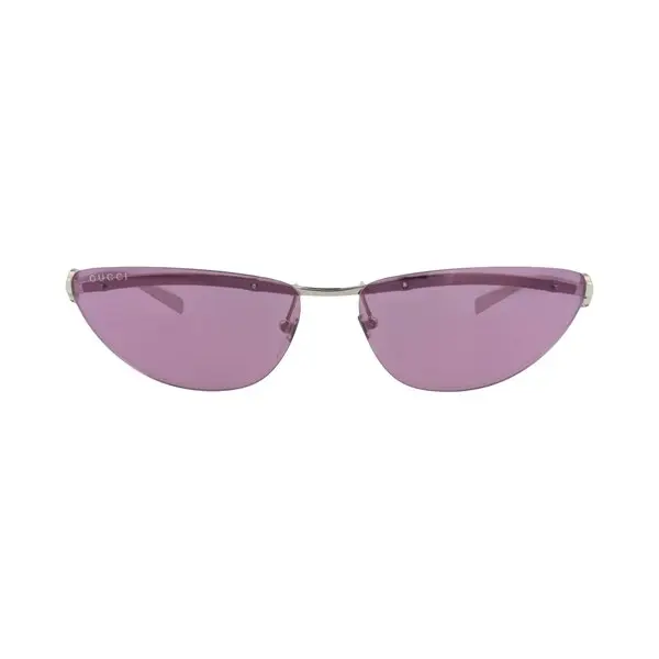 Gucci Cat Eye-frame Metal Sunglasses /violet
