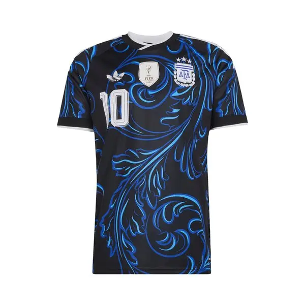 Adidas Argentina 26 Away Messi Jersey 'black/lucid / Burst - Blue