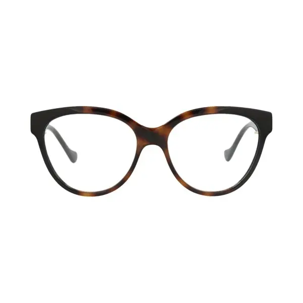 Gucci Square-frame Injection Optical Frames 'havana/black/transparent