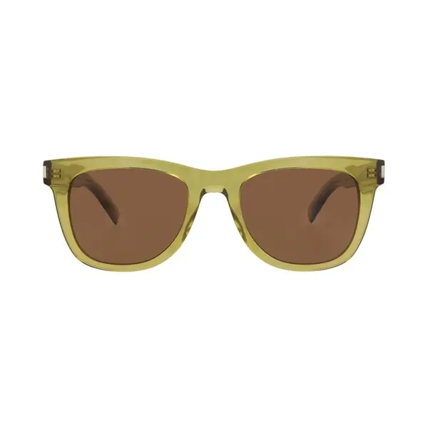 Saint Laurent Square-frame Recycled Acetate Sunglasses /brown