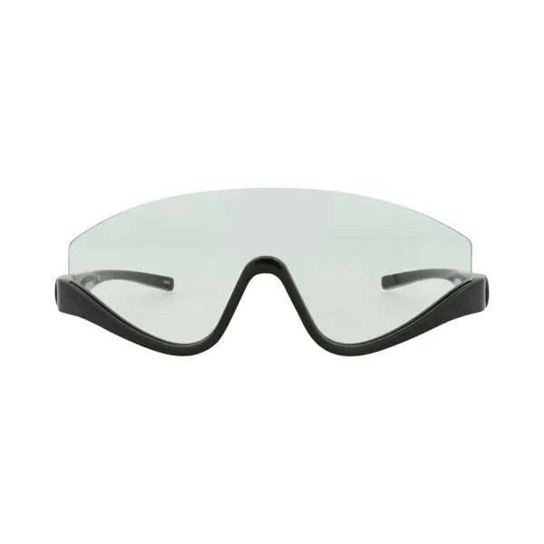 Gucci Shield-frame Injection Sunglasses /green