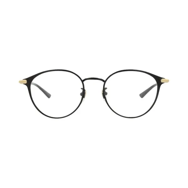 Gucci Round-frame Metal Optical Frames /transparent