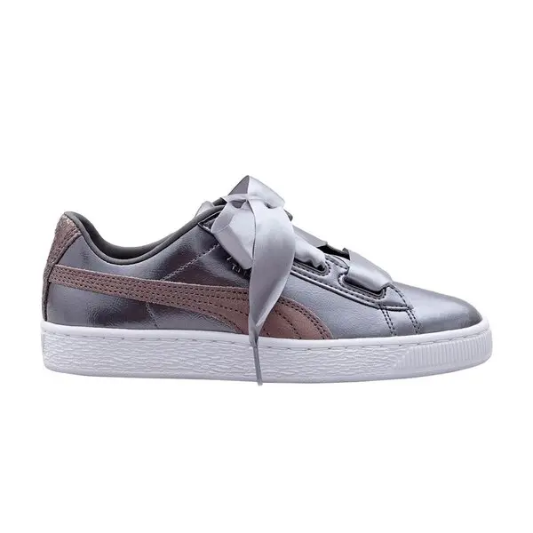 PUMA Basket Heart Lunar Lux Jr 'smoked Pearl - Silver