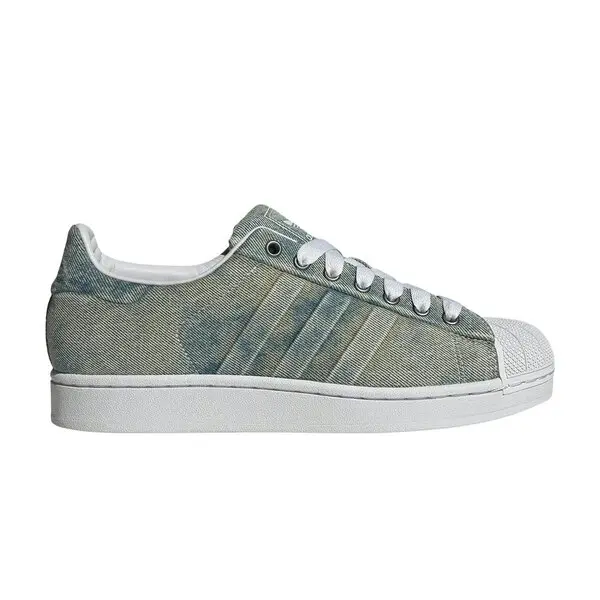 Adidas Superstar 2 Prem 'washed Denim - Blue
