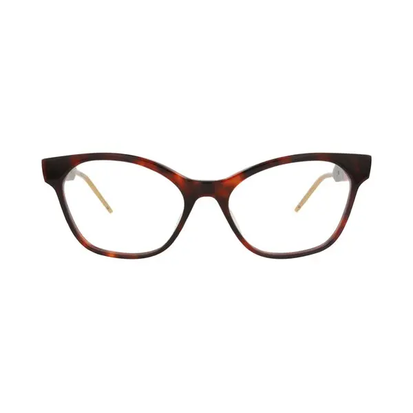 Gucci Cat Eye-frame Acetate Optical Frames 'havana/transparent