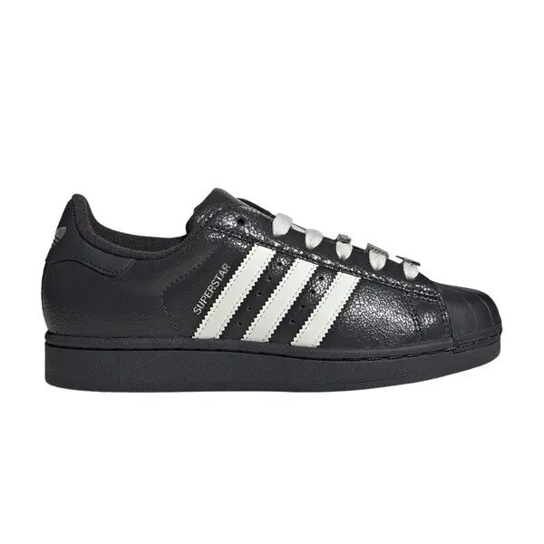 Adidas Wmns Superstar 2 'carbon Off White Silver Metallic