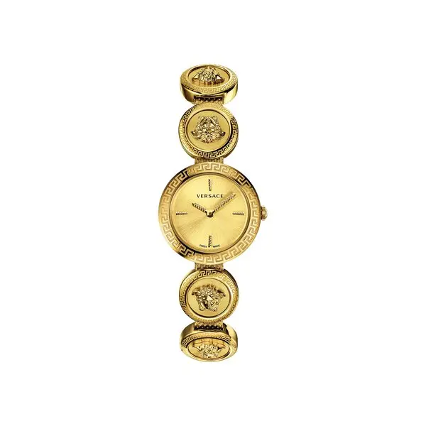 Versace Medusa Stud Icon Bracelet Watch - Gold