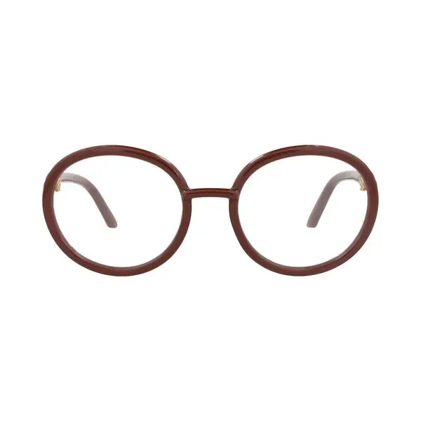 Gucci Round-frame Injection Optical Frames /transparent
