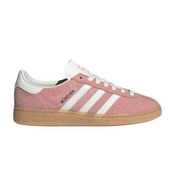 Adidas Wmns Munchen 'wonder Mauve Off White Silver Metallic