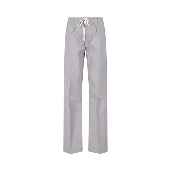 Rick Owens Dietrich Drawstring Pants 'steel - Grey
