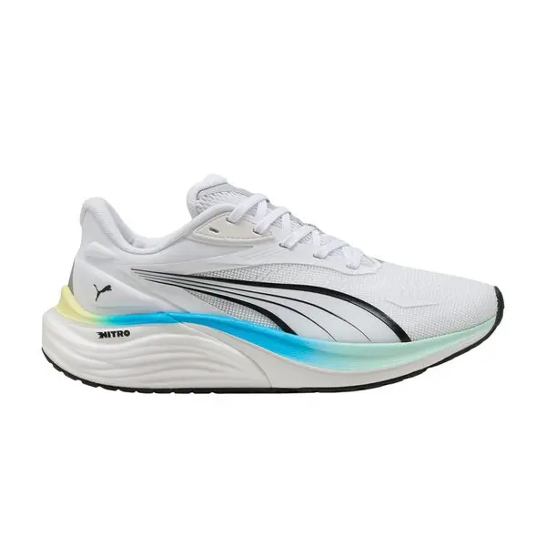 PUMA Wmns Electrify Nitro 4 Mint Melt Sp Blue - White
